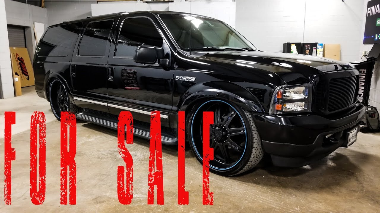 2002 FORD CUSTOM FORD EXCURSION 115K MILES FOR SALE - YouTube