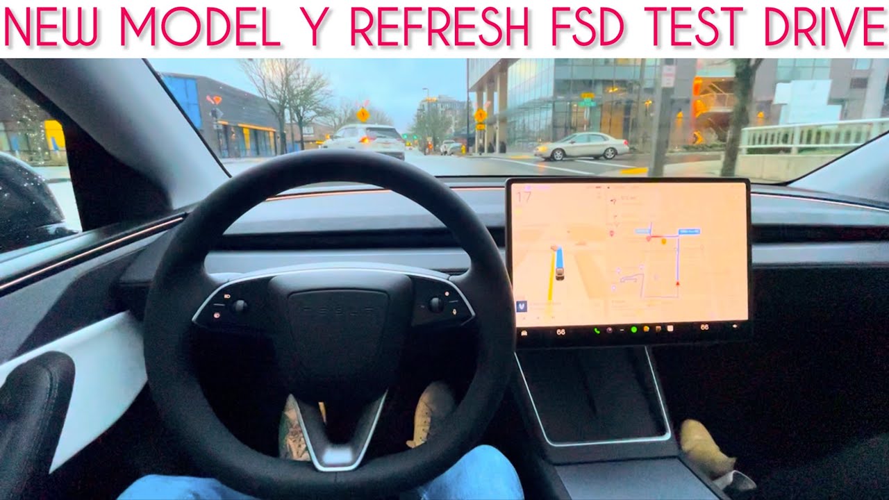 2026 Tesla Model Y Juniper Full Self Driving (FSD) Test Drive | Is it ...