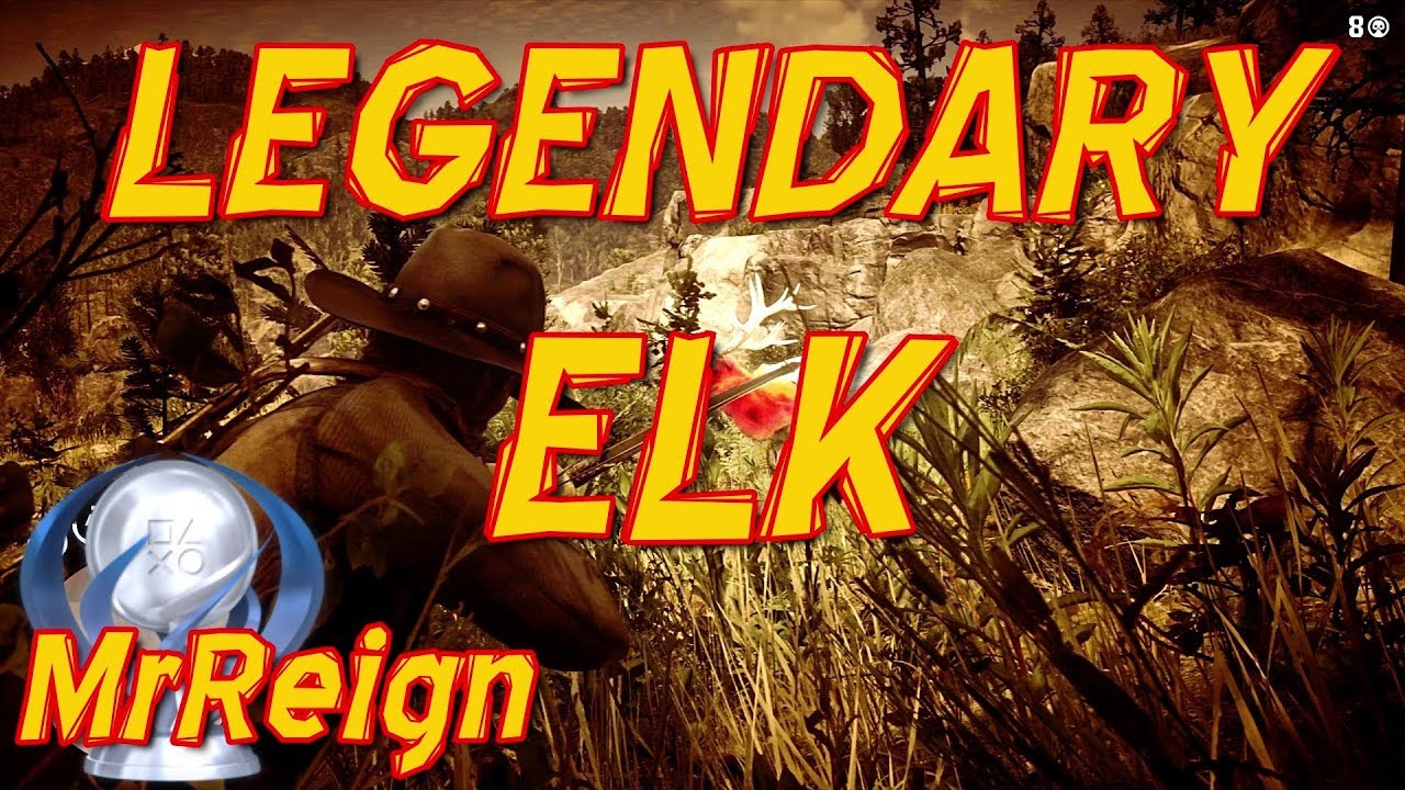 Red Dead Redemption 2 - Hunting The Legendary Elk - Crafting The Ghost ...