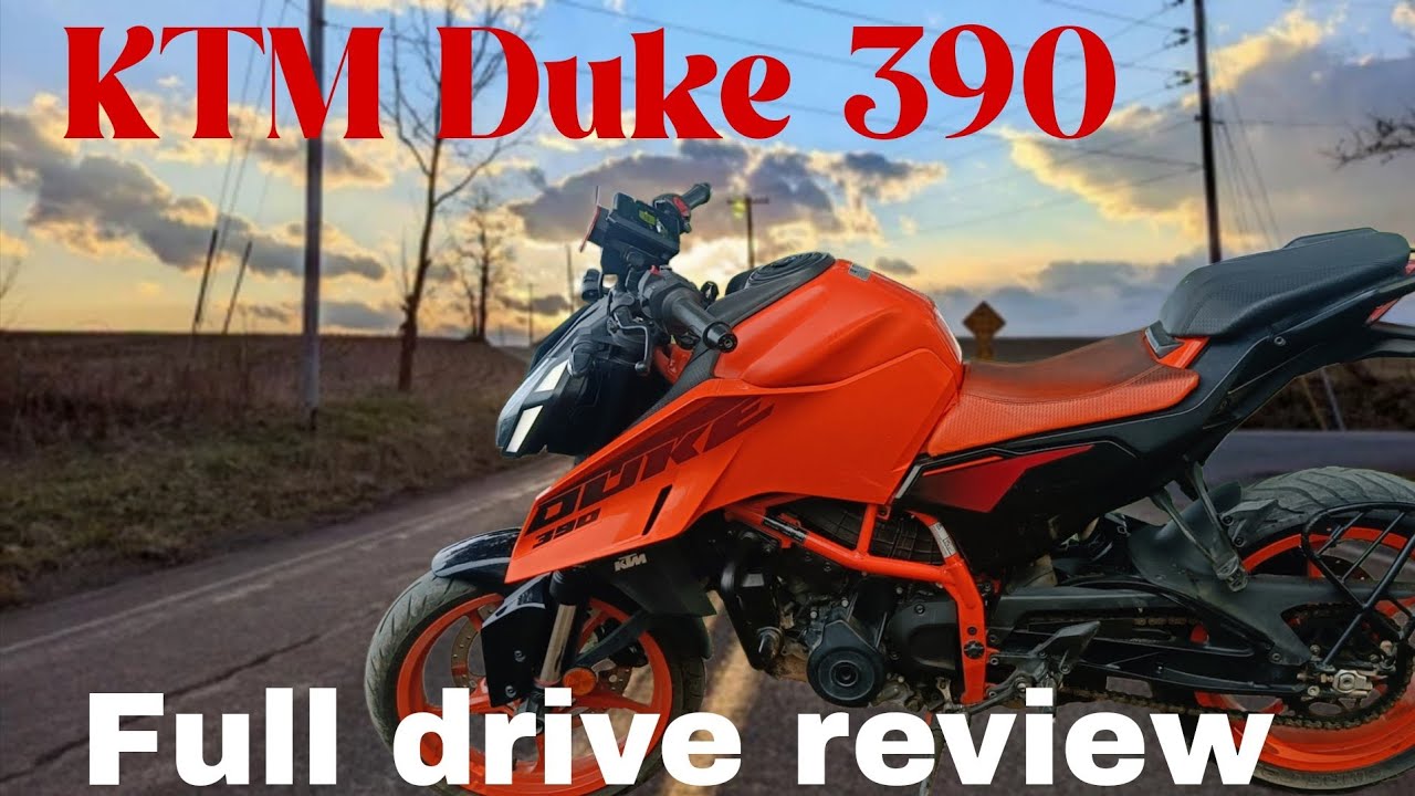 🏍️ KTM Duke 390 Gen 3 – Power, Tech & Thrill! | Ride Review + Features ...