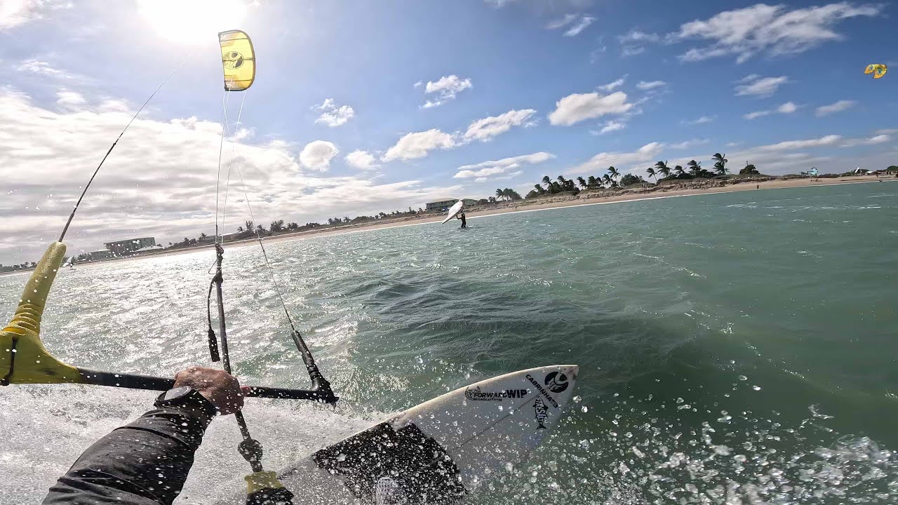 Florida Kitesurfing Kiteboarding Fort Pierce, Florida North Winds Mikey ...