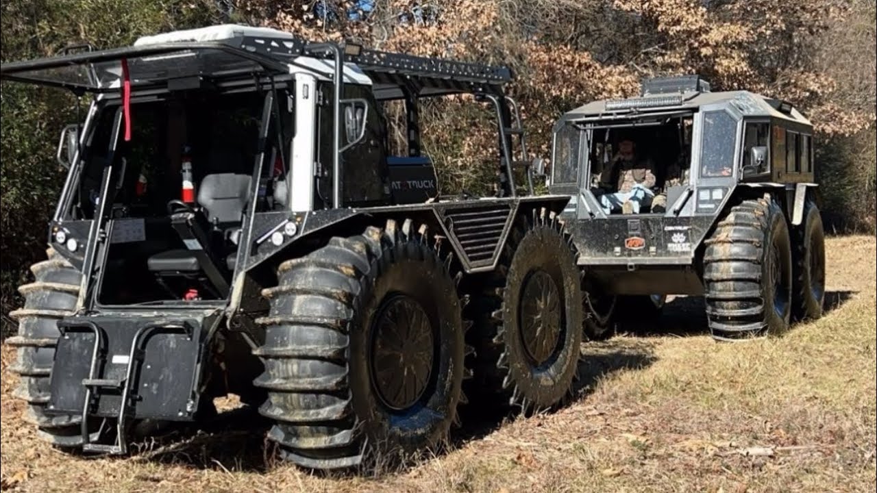 Taking the Fat Truck & Sherp for a ride! - YouTube