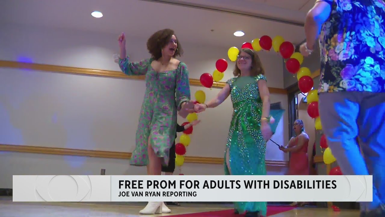 Special Adventures hosts free prom for adults with disabilities - YouTube