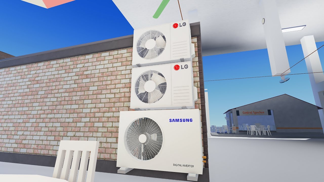 Air Conditioners Restaurant Cool Off & Eat In Comfort | Best Roblox AC ...