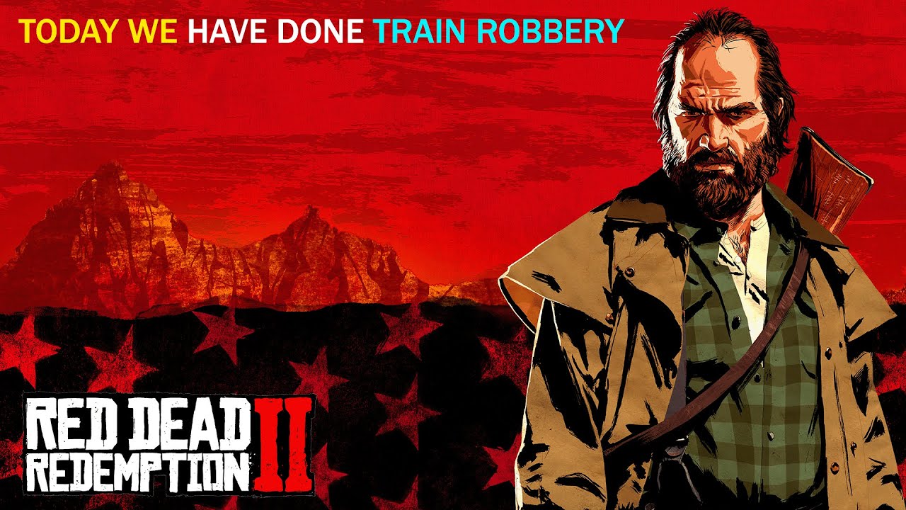 TODAY WE HAVE DONE TRAIN ROBBERY IN RDR 2 | RED DEAD REDEMPTION 2 ...