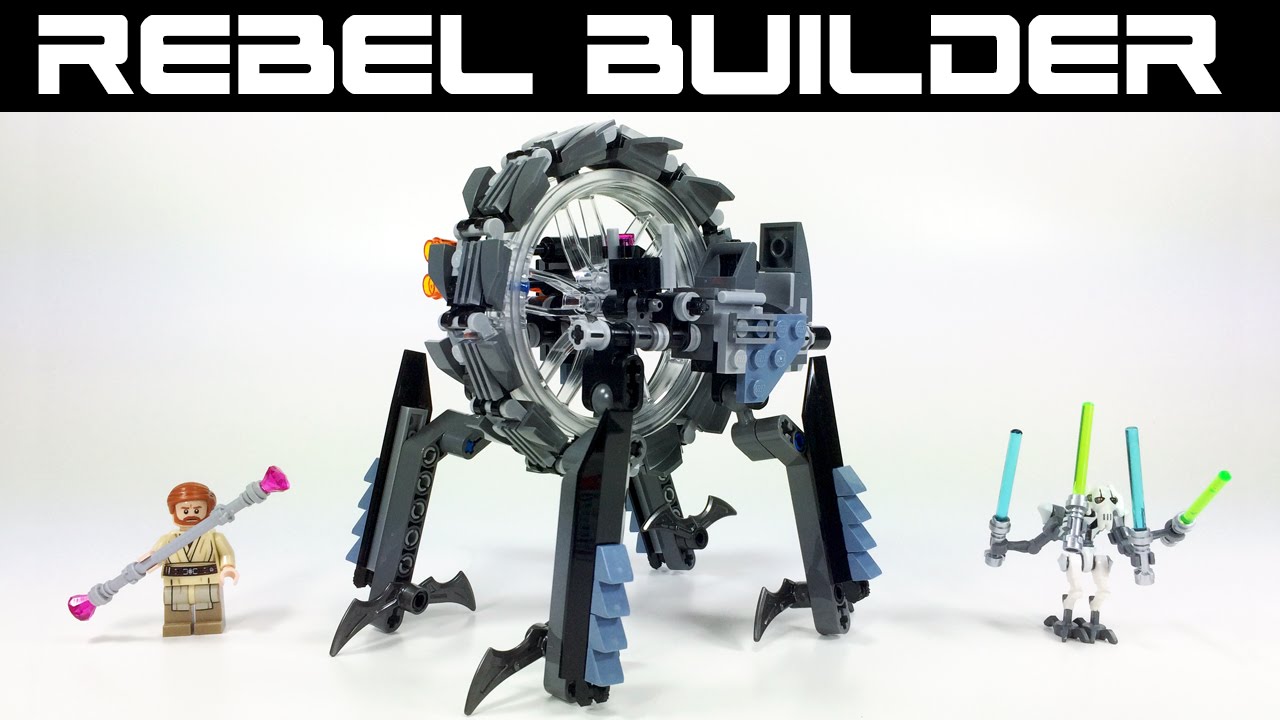 LEGO Star Wars Set #75040 General Grievous' Wheel Bike Review! - YouTube