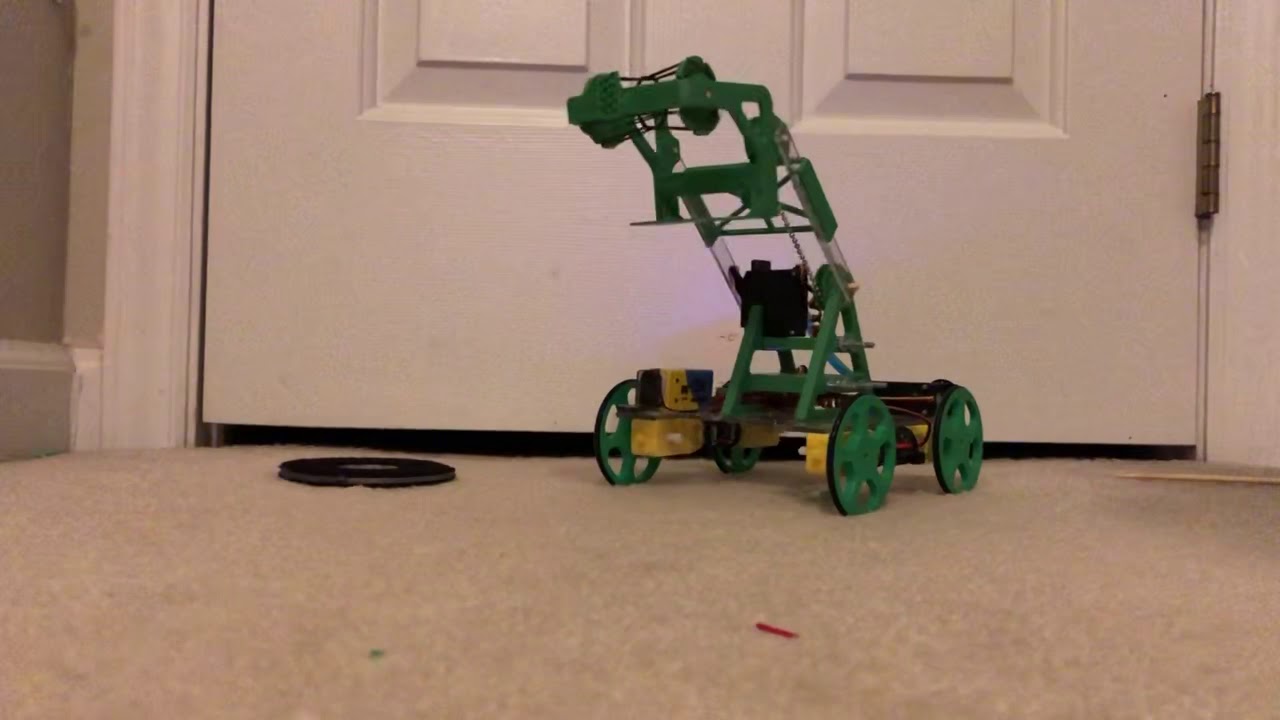 Bagel working virtual four bar - YouTube