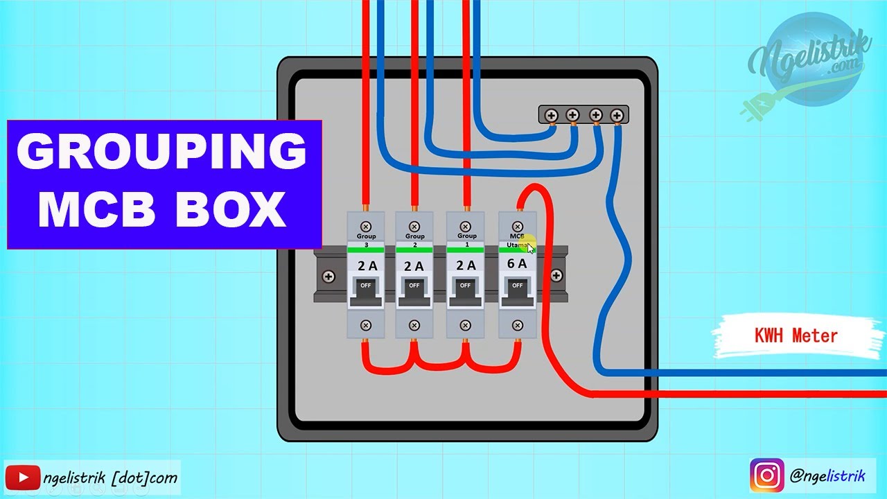 (Q&A) Grouping MCB Box (tanpa ground) - YouTube