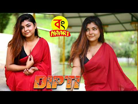 DIPTI  | Saree Fashion | Bong Saree Lover / Bong Naari /RED saree