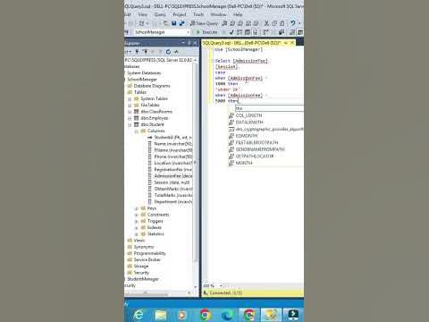 Select Statement With case Operator in SQL | Learn SQL | @DataScience2023 - YouTube