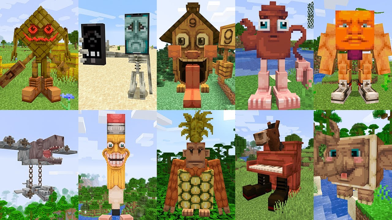 ВСЕ ВИДЫ НОВЫХ ИТАЛЬЯНСКИХ БРЕЙНРОТ МЕМОВ В МАЙНКРАФТ ! ITALIAN ...