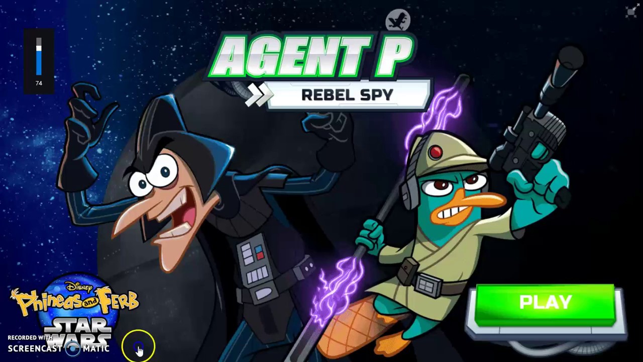 Agent P Rabel Spy - Star Wars Game - Disney Games [Part 1 ] - YouTube
