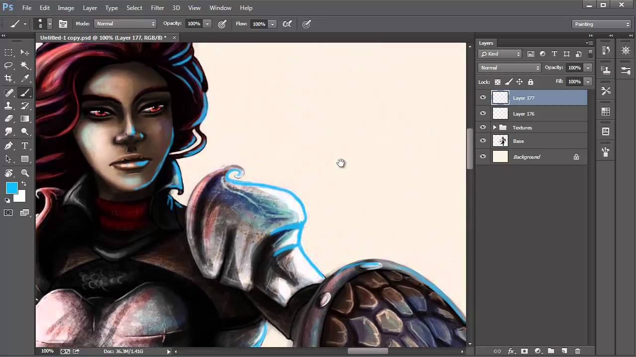 Fundamentals of Digital Painting: 15 Final Touches - YouTube