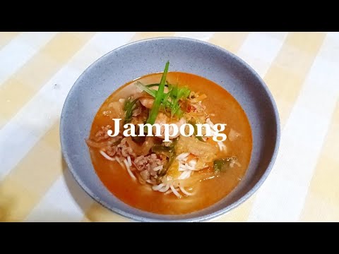 Jampong makanan khas Korea | Bahan lokal aja #food #cooking - YouTube