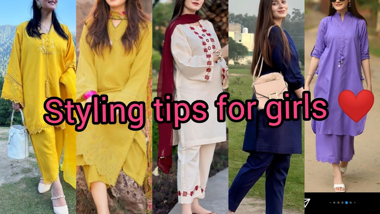 Tips to look smart in kurti || simple summer Kurti design #kurti - YouTube