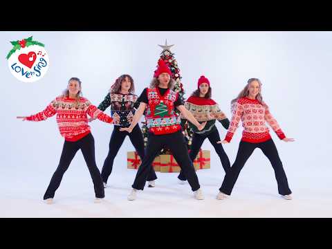 The Christmas BER Months Dance Song with Easy Dance Choreography 🌟❄️