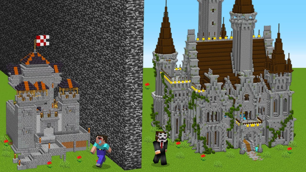 I Cheated in a Build Battle : NOOB vs PRO CHALLENGE / Animation - YouTube