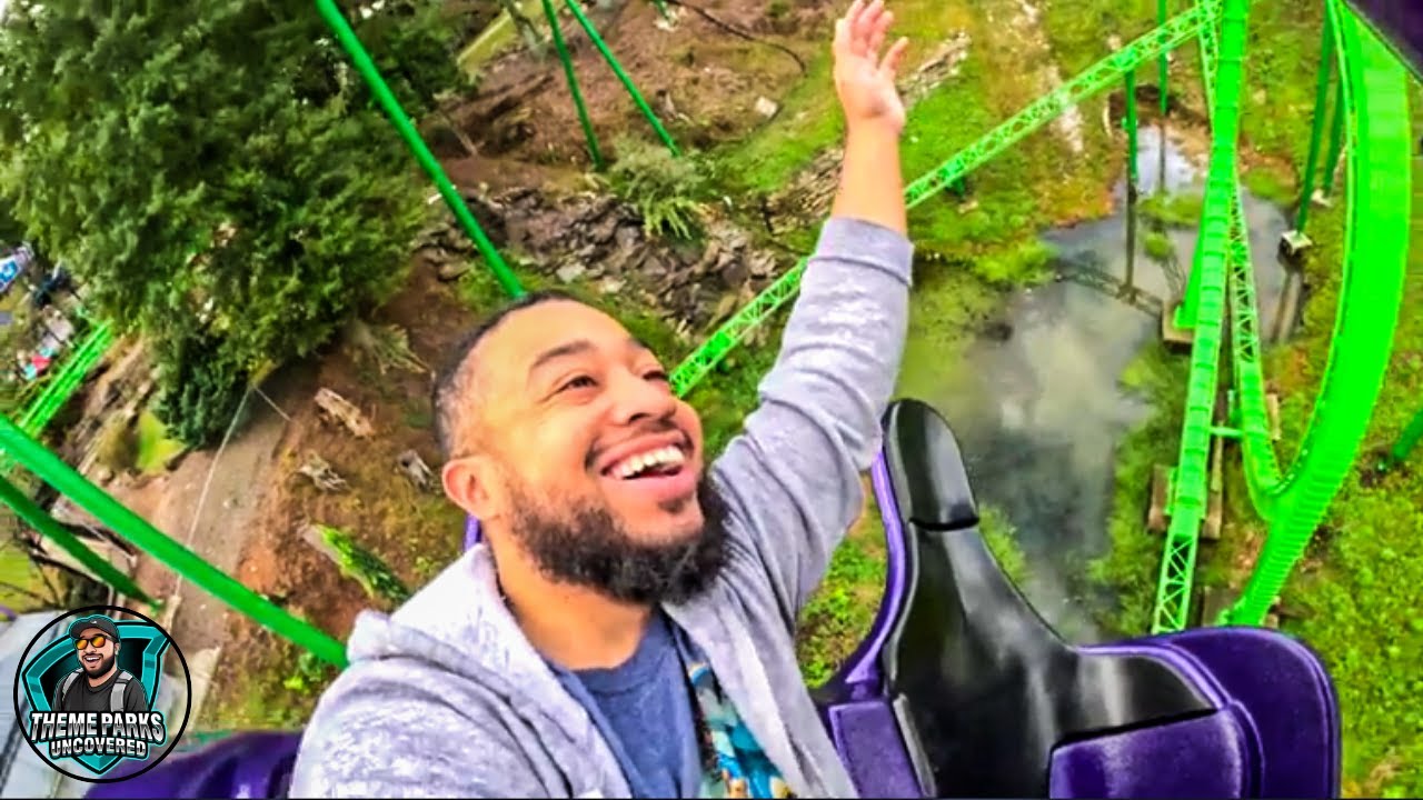 Conquering ALL of the Rides in the Gotham City Section at Six Flags ...