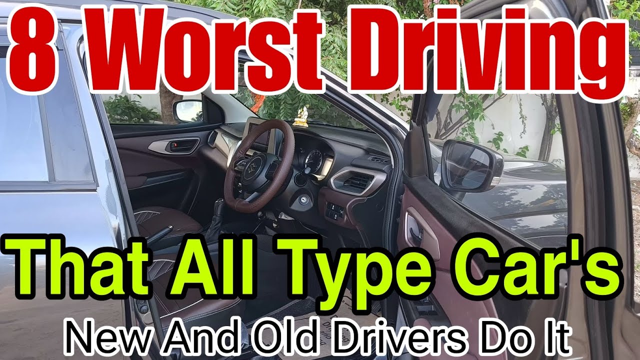 Don't Do Car Drivers | Avoid these 8 Mistakes to Become an Amazing ...