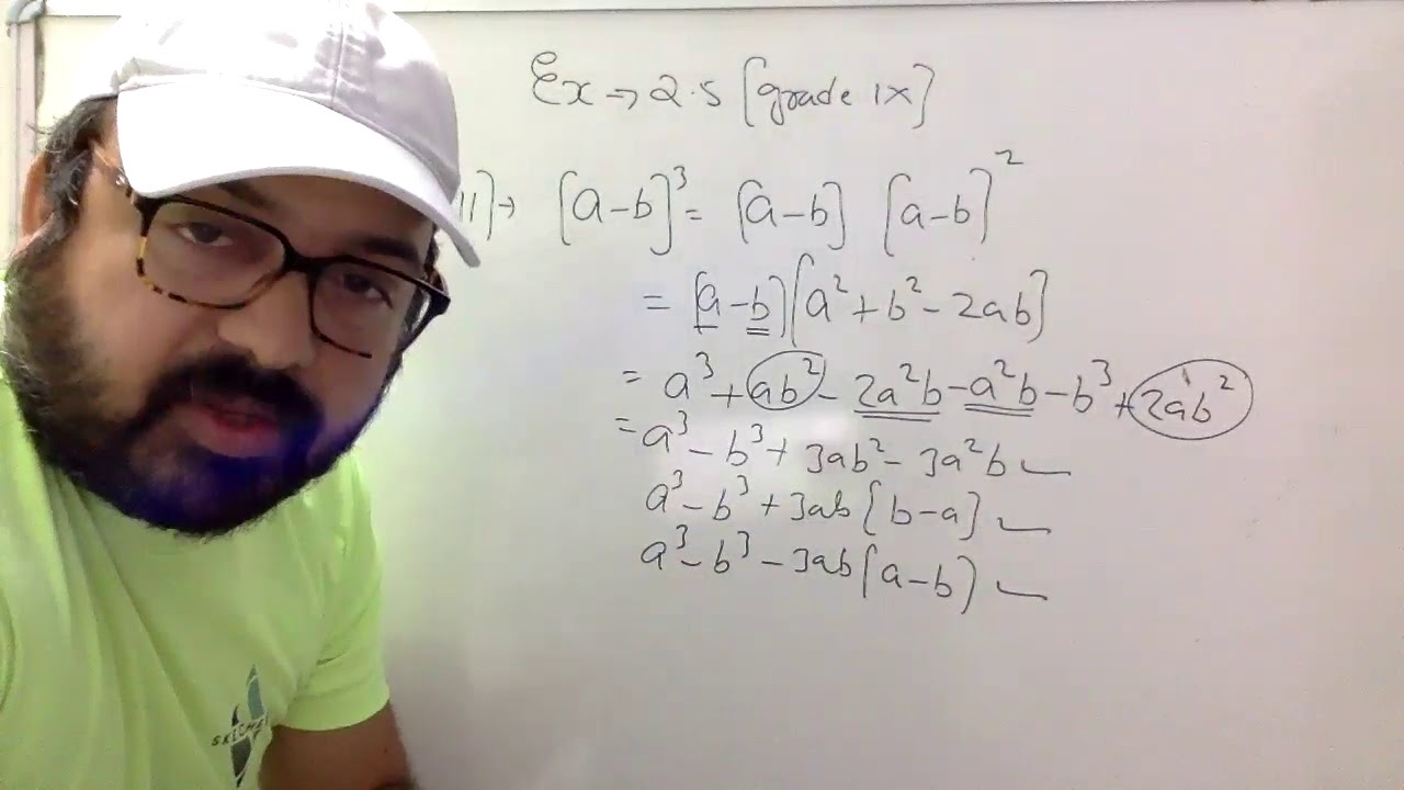 POLYNOMIALS EX 2.5 WITH ALL IDENTITIES FOR GRADE 9 - YouTube