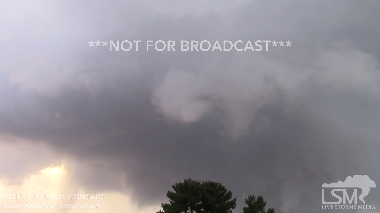 10-8-18 Ferris Township, MI Funnel Cloud, Supercell - YouTube