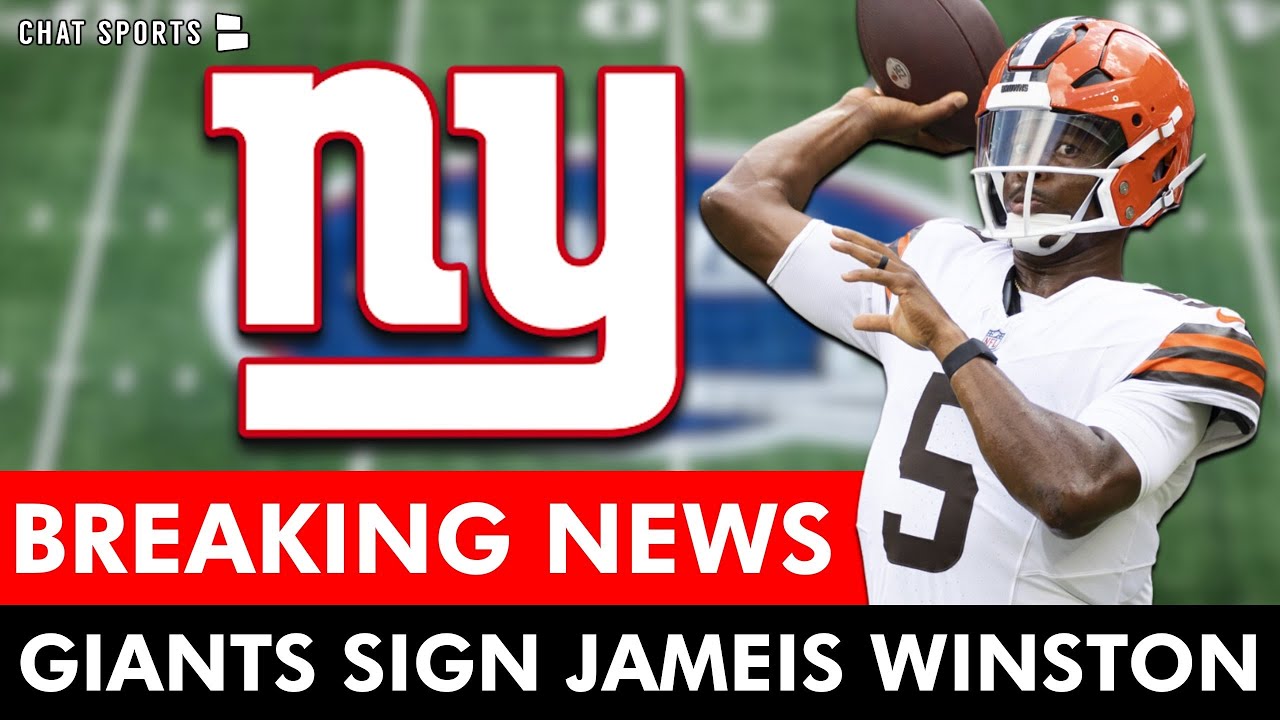 🚨Giants SIGN Jameis Winston In NFL Free Agency, WHAT’S NEXT? - YouTube