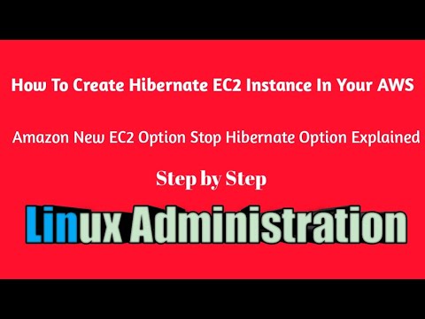 How to create Hibernate EC2 instance in your AWS - YouTube