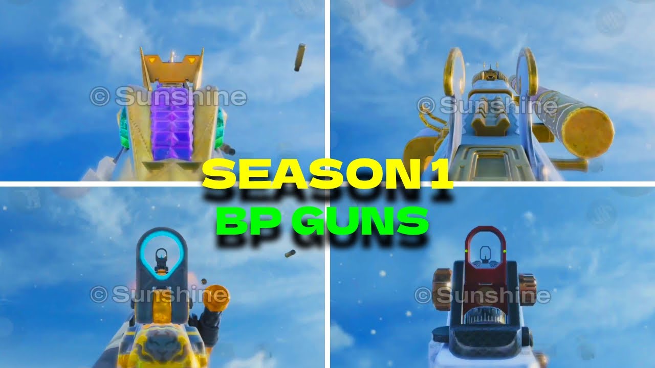 Season 1 2023 BP Guns Gameplay & Ironsight in COD Mobile - YouTube