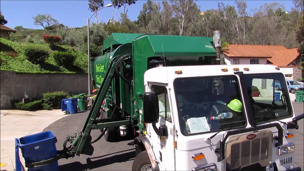 WASTE MANAGEMENT's *New* CNG Amrep (El Cajon Part 2) - YouTube