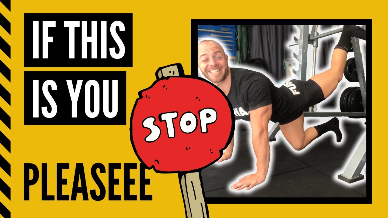 SMITH MACHINE KICK BACKS - If This Is You PLEASE Stop! - YouTube