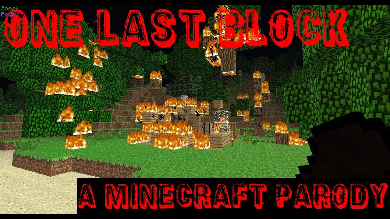 One Last Block | A Minecraft Parody of One Last Breath by Creed - YouTube