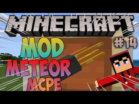 Mod meteor mcpe - mod showcase minecraft #14 - YouTube