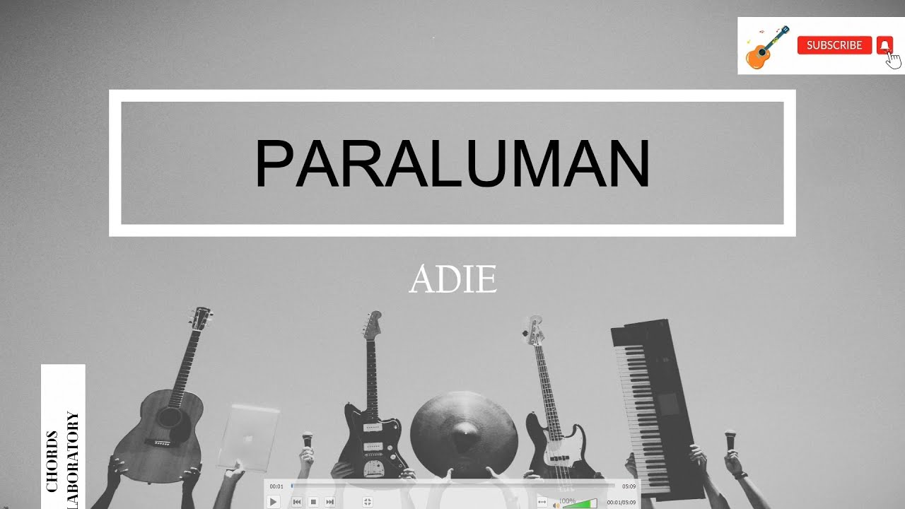 Paraluman Adie Guitar Chords - YouTube