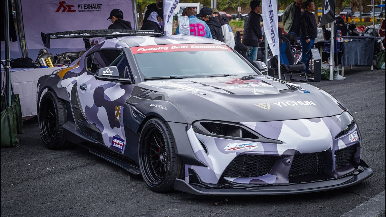 EMC Fest 2022 Drift Project ZACOE Supra Land Shark WIDEBODY w/ Fi ...