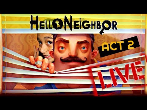 HELLO NEIGHBOR GAMEPLAY @ FABU ROCKS Tv - YouTube