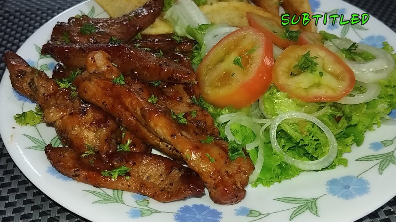 ¡TRUCO! Asi se prepara CARNE de CERDO, como hacerlo fácil. RECETA de ...