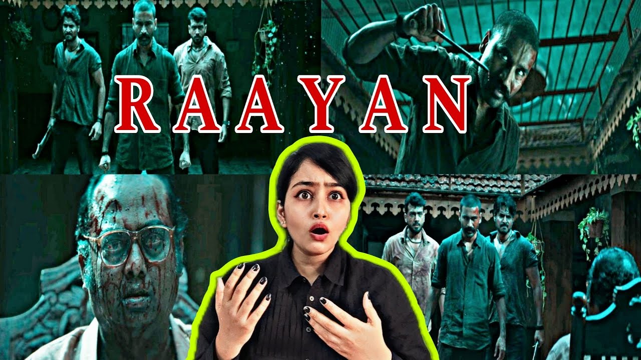 RAAYAN Full Movie REACTION | MASS INTERVAL SCENE | Mass Fight | Dhanush ...