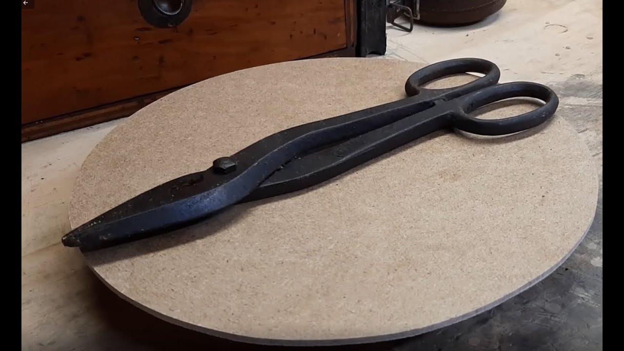 Antique Shears Restoration - YouTube