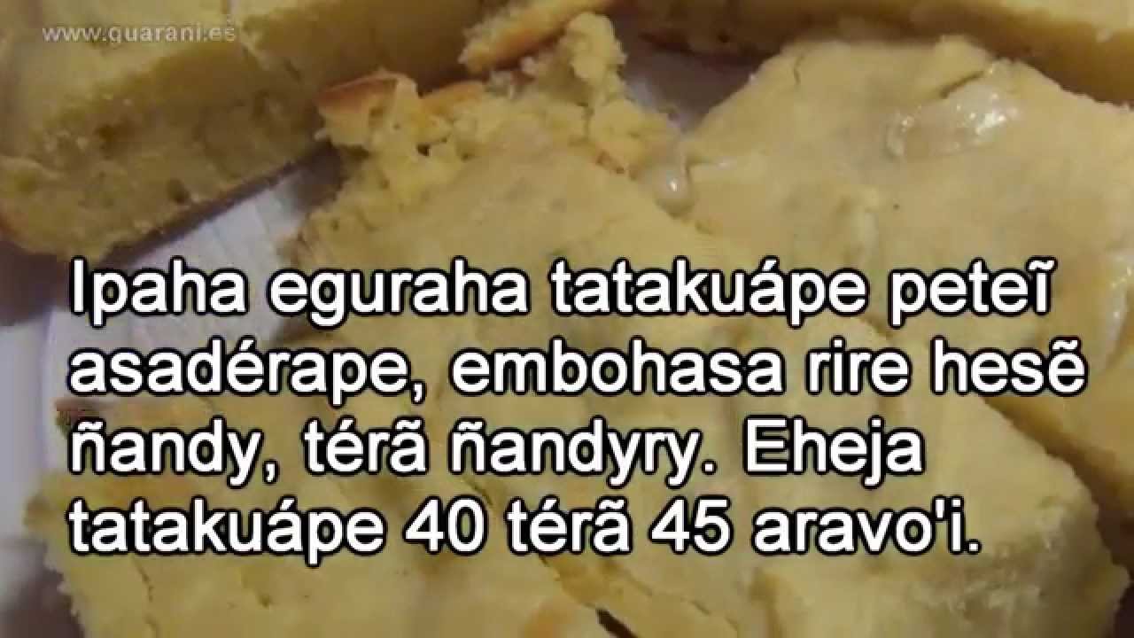 Sopa Paraguaya Apoykapy - Receta de la Sopa Paraguaya - Curso de Lengua ...