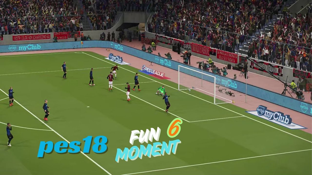 Pes 2018 | Fun Moments part 6 - YouTube