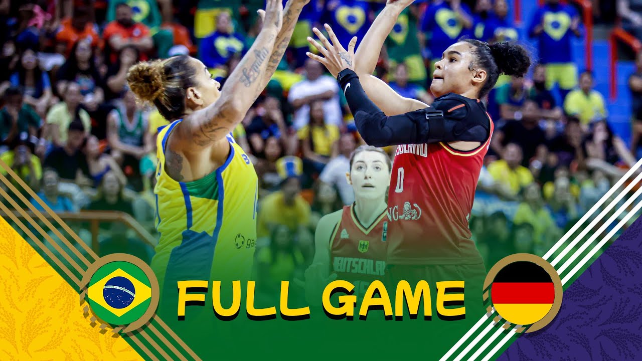 Brazil v Germany | Full Basketball Game | FIBA Women's Olympic ...