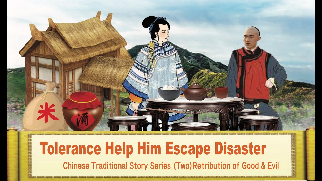 Chinese Traditional Story: Tolerance Help Him Escape Disaster - YouTube