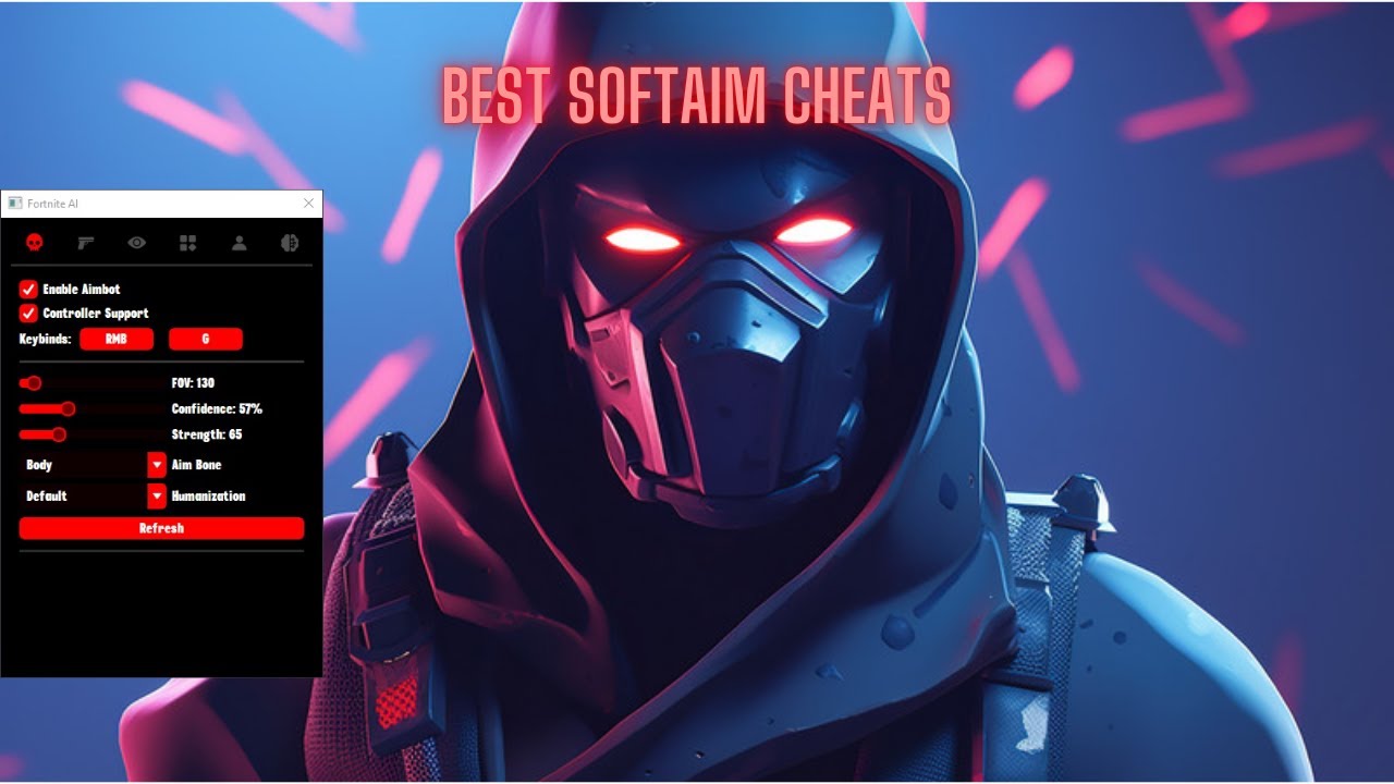 Using Best fn ai cheat on the market **UNDETECTED** 😱 Best Softaim ...