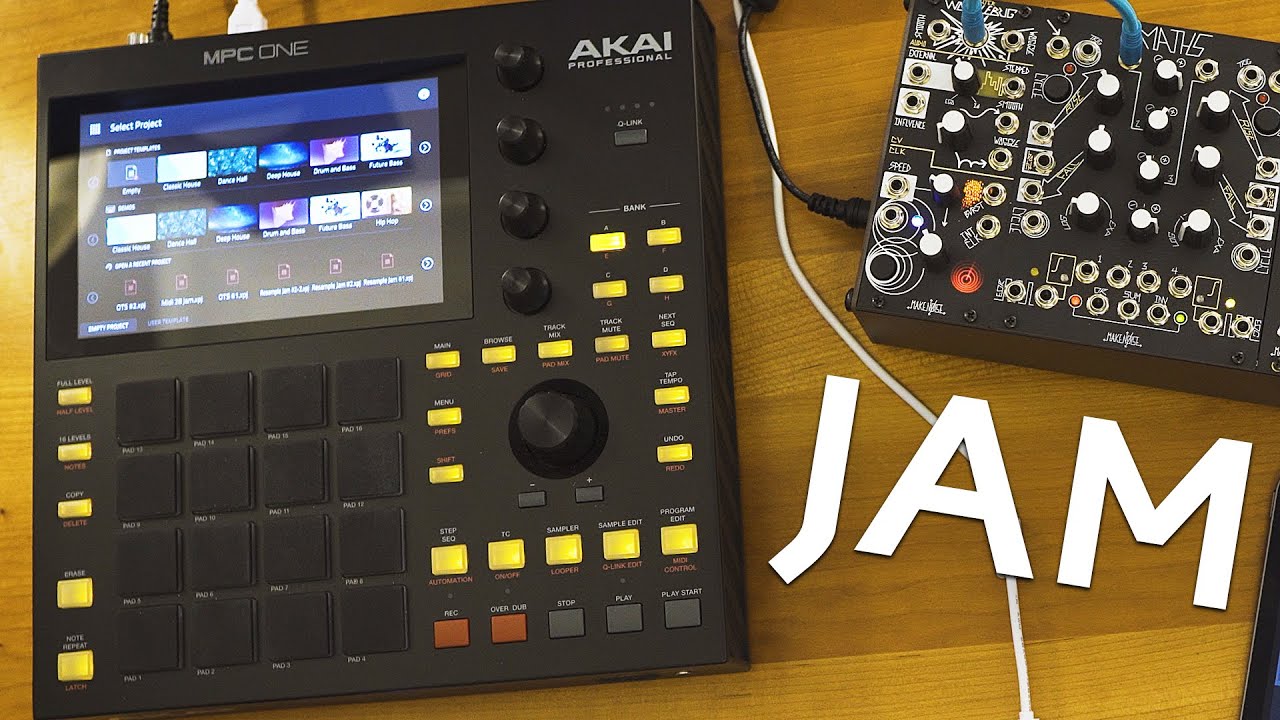 MPC One Jam - Experimental Sampling with iPad & Modular - Music ...