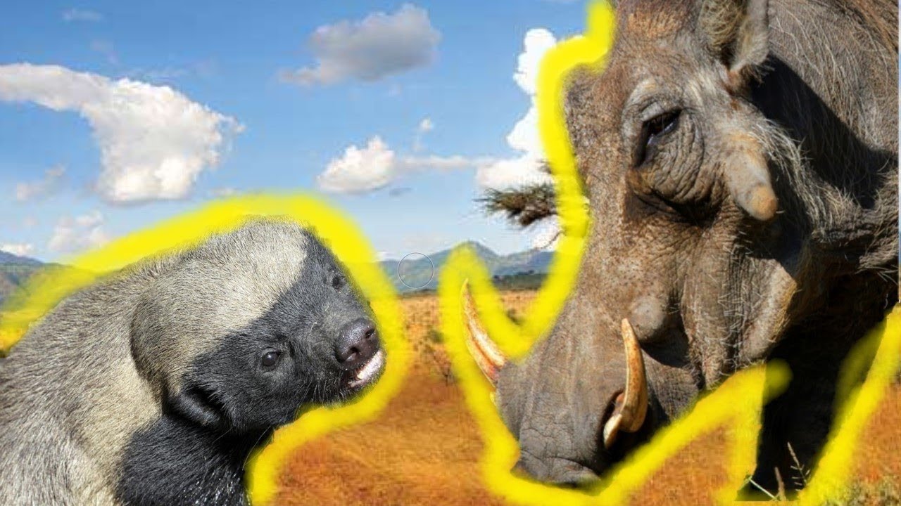 RATEL VS JAVALIS Africanos e... [DESCUBRA o que aconteceu] - YouTube