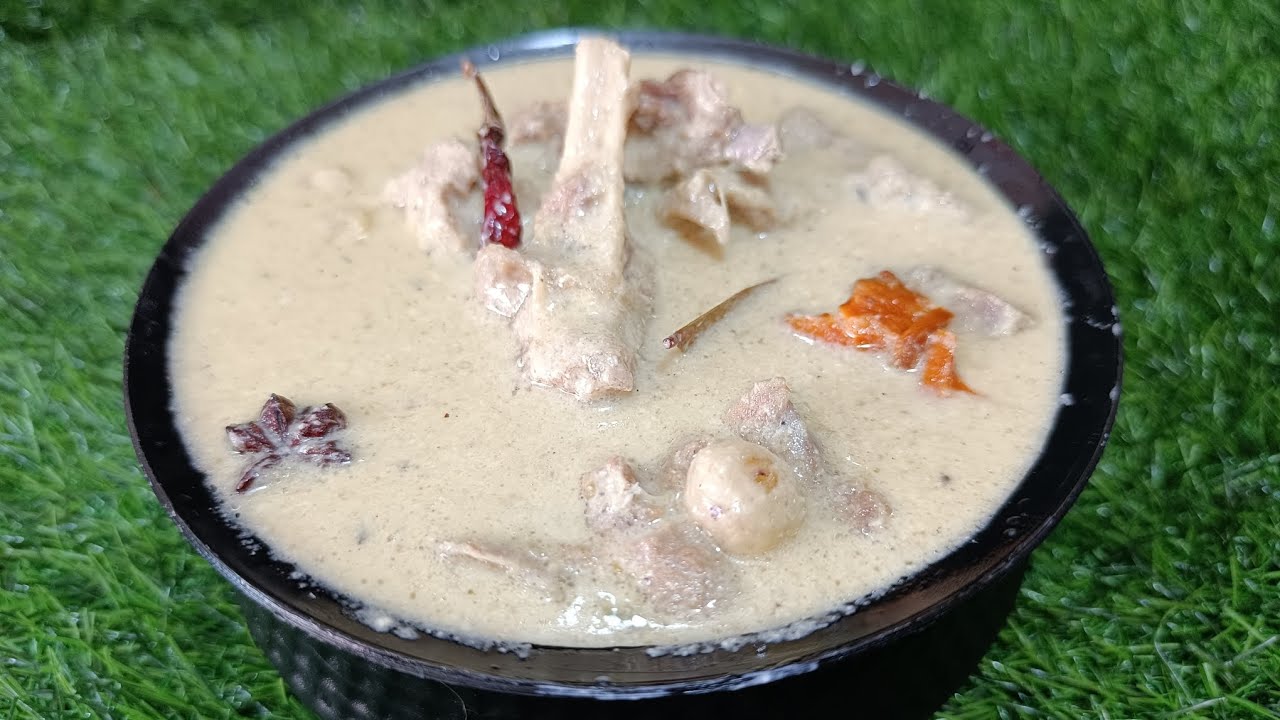 Mutton Rezala Recipe Femous Bengali Mutton Curry - YouTube