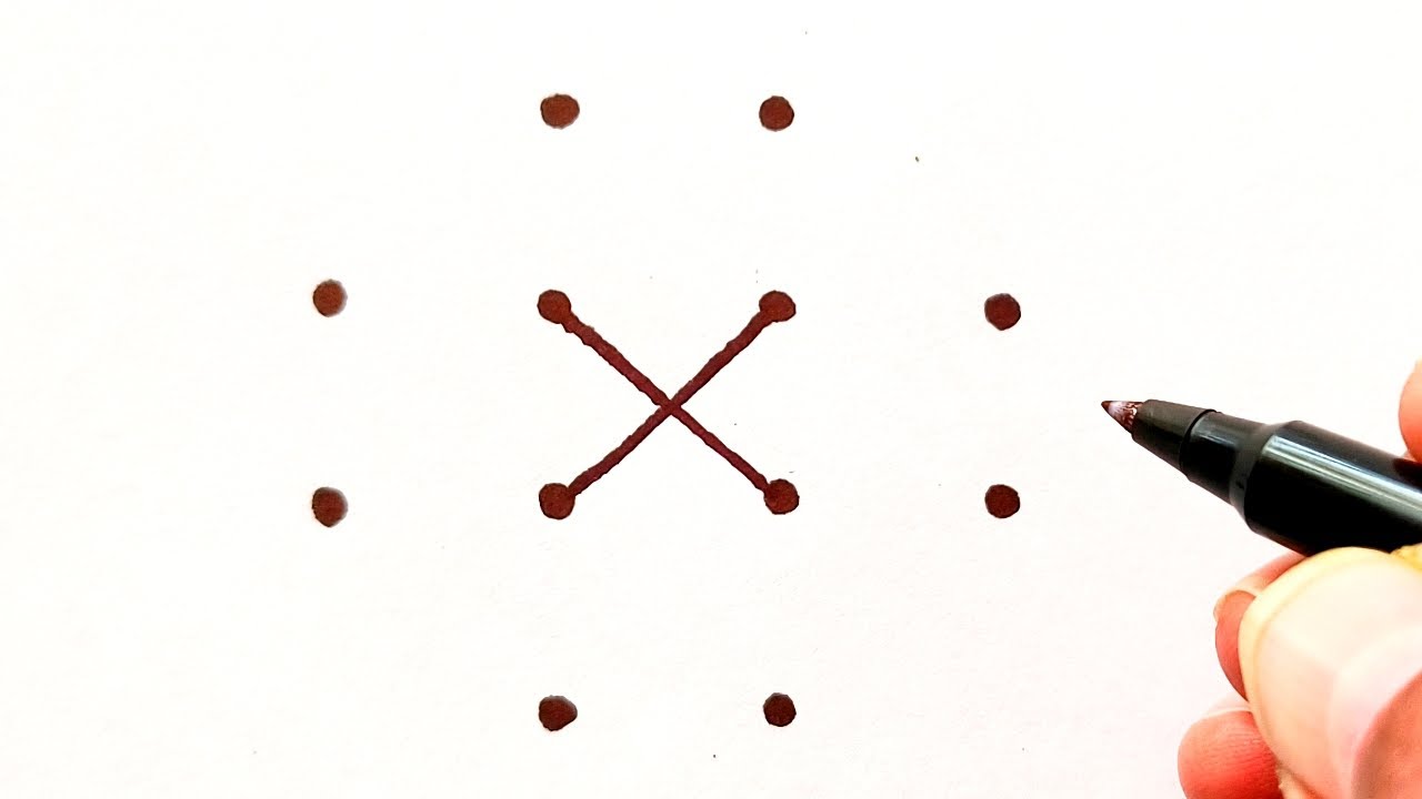 4×2 dots design drawing | unique design | ManMohak Design | wonderful ...