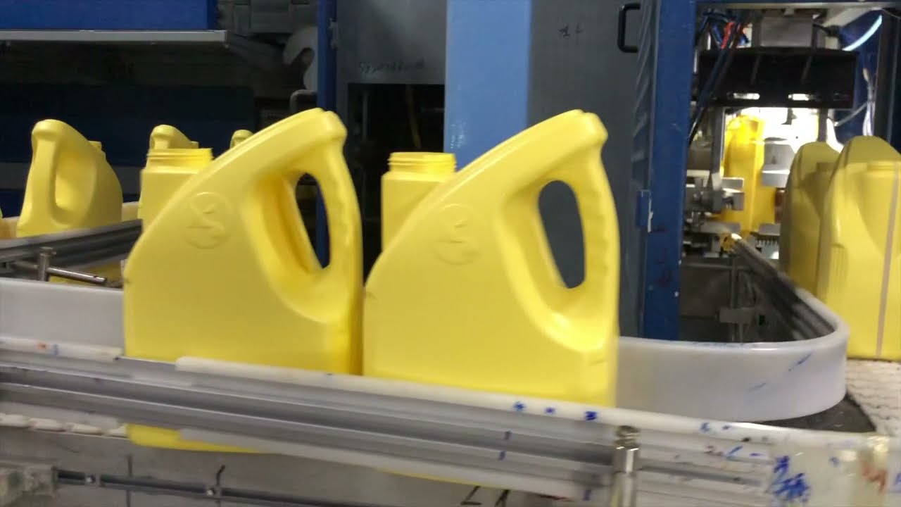 Production Process of Plastic Containers at Blowplast - YouTube