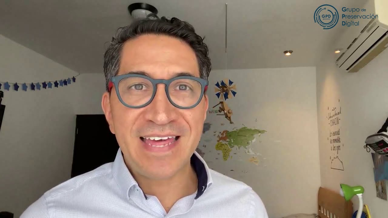 David Leija, 2o. Encuentro de preservación digital #WDPD2020 - YouTube