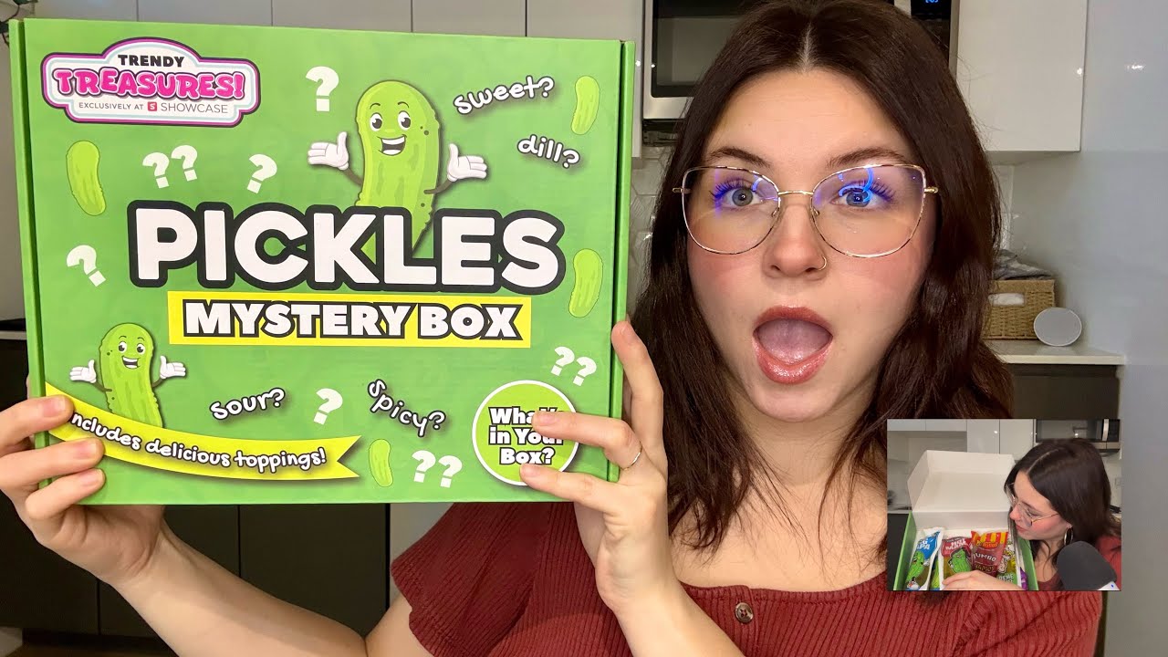 ASMR • Pickles Mystery Box 🥒📦 • - YouTube